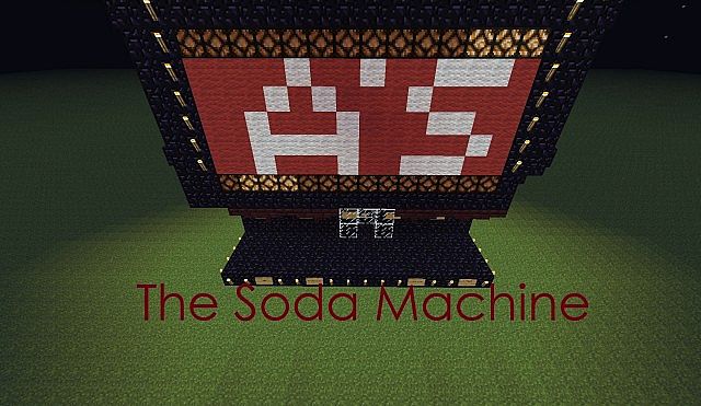 Cool Soda Machine Minecraft Map