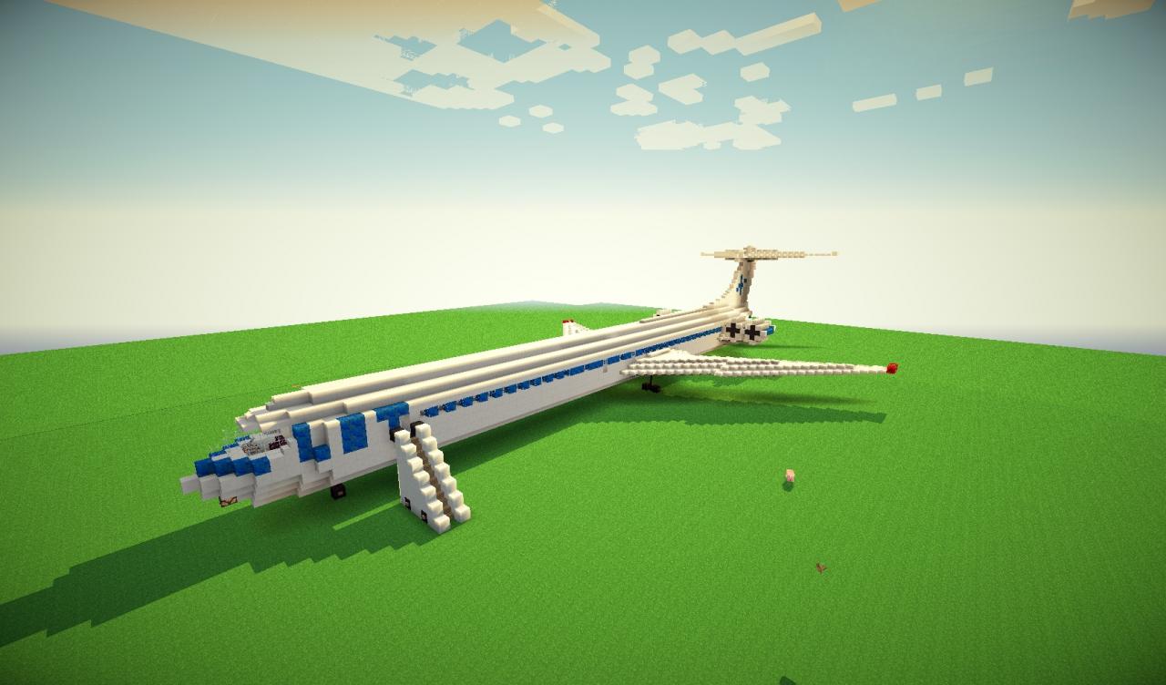 Airliner II-62 Minecraft Map