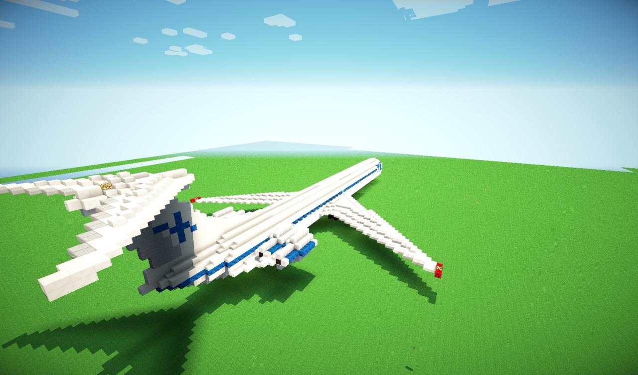 Airliner II-62 Minecraft Map