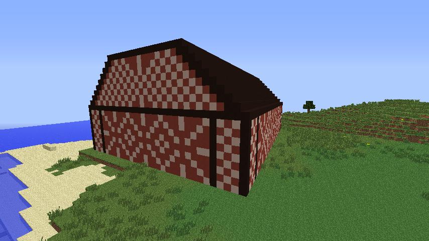 Epic Barn May Contain Herobrine Minecraft Map