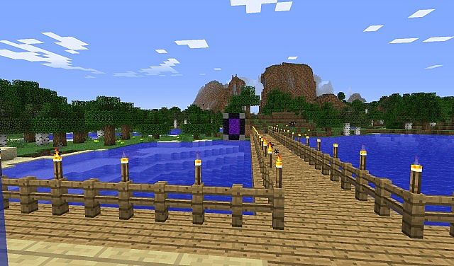 Cool Survival World house Minecraft Map