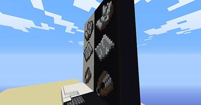 Quartz, Parchment, Shears (Playable Rock, Paper, Scissors) Minecraft Map