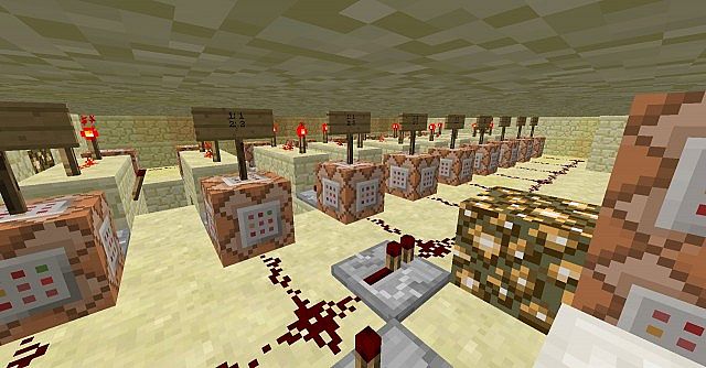 Quartz, Parchment, Shears (Playable Rock, Paper, Scissors) Minecraft Map