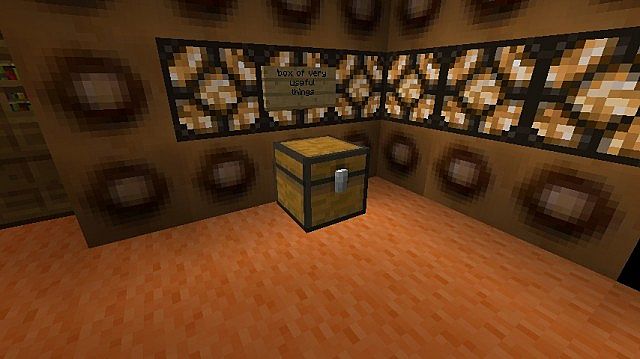 a box of very useful things Minecraft Map