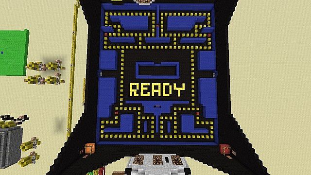 Minecraft - PacMan (SinglePlayer) Minecraft Map