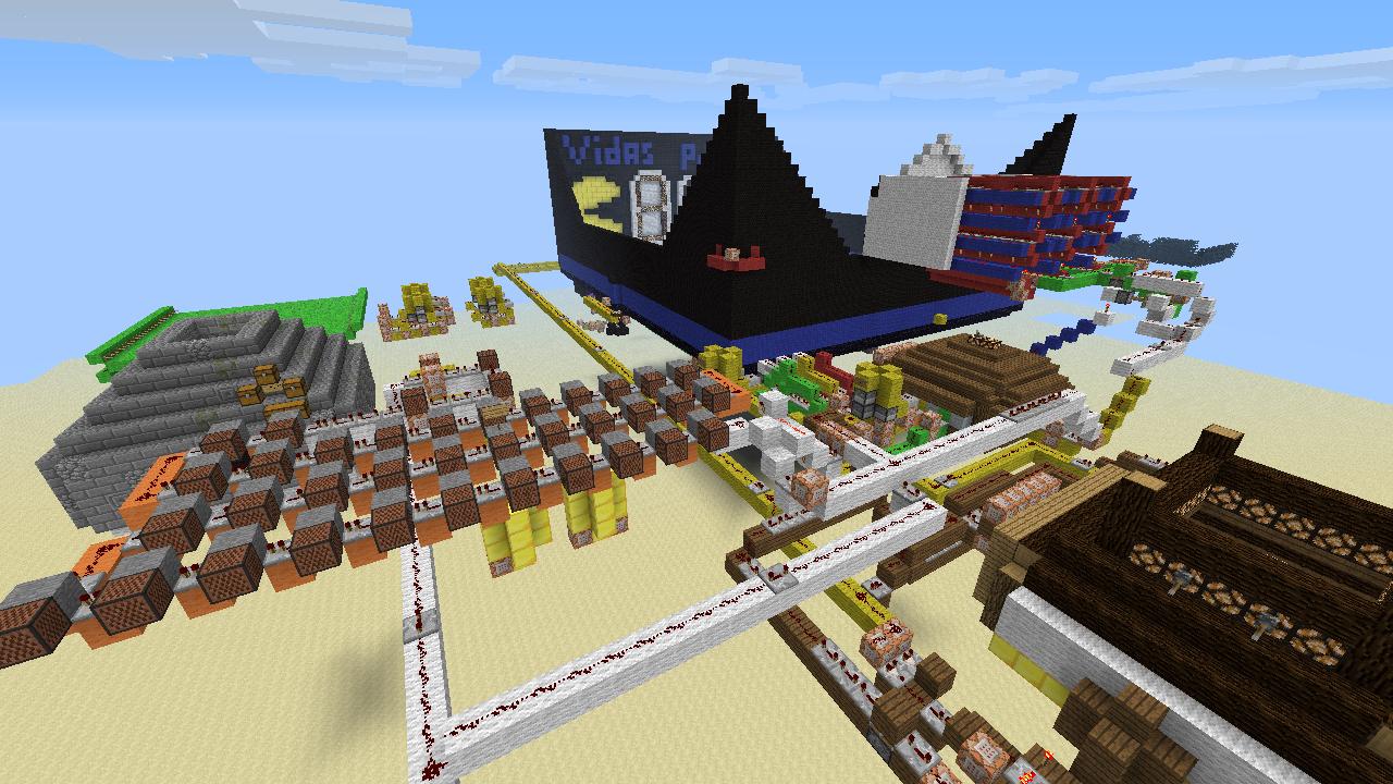Minecraft - PacMan (SinglePlayer) Minecraft Map