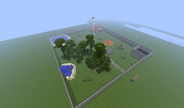 Four Player Hunger Games Arena Minecraft Map