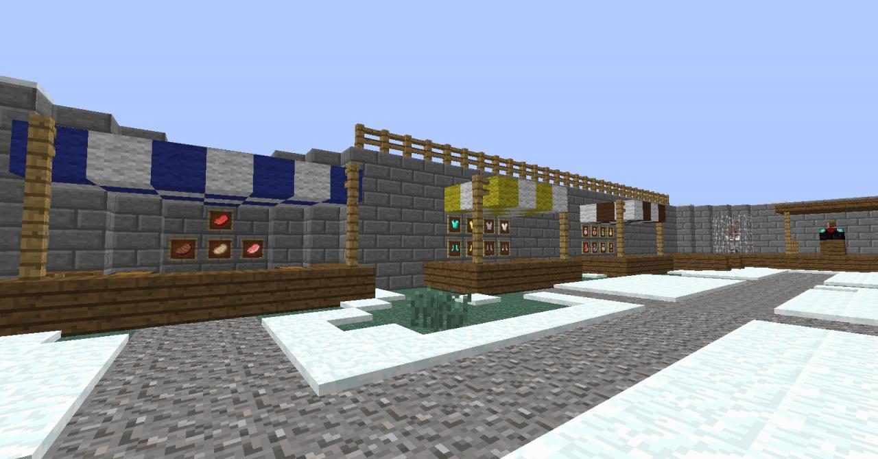 trade village Minecraft Map