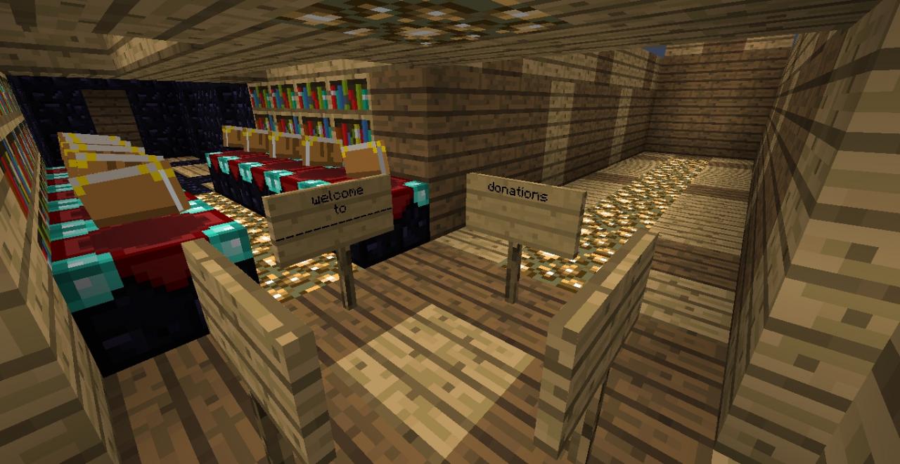 A Simple Server Spawn Minecraft Map