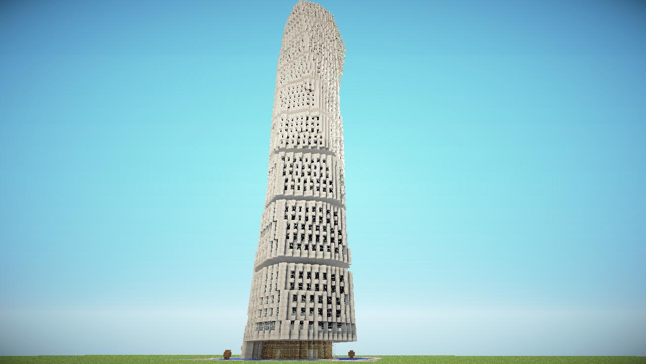 Turning Torso Minecraft Map