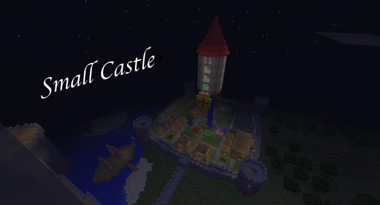 Small & Giant Castle & Water Base Minecraft Map
