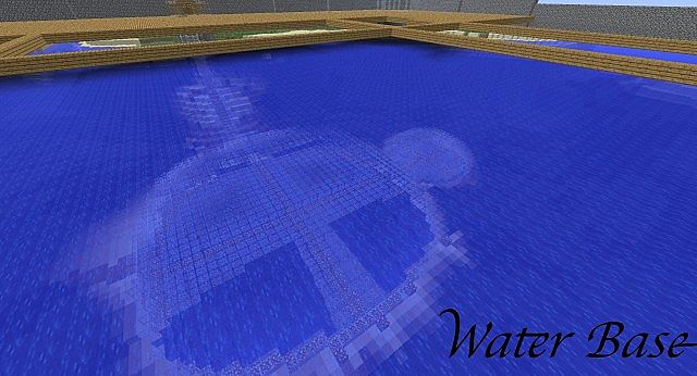 Small & Giant Castle & Water Base Minecraft Map