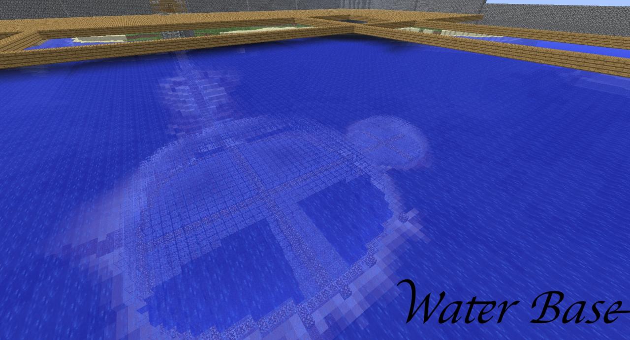 Small & Giant Castle & Water Base Minecraft Map