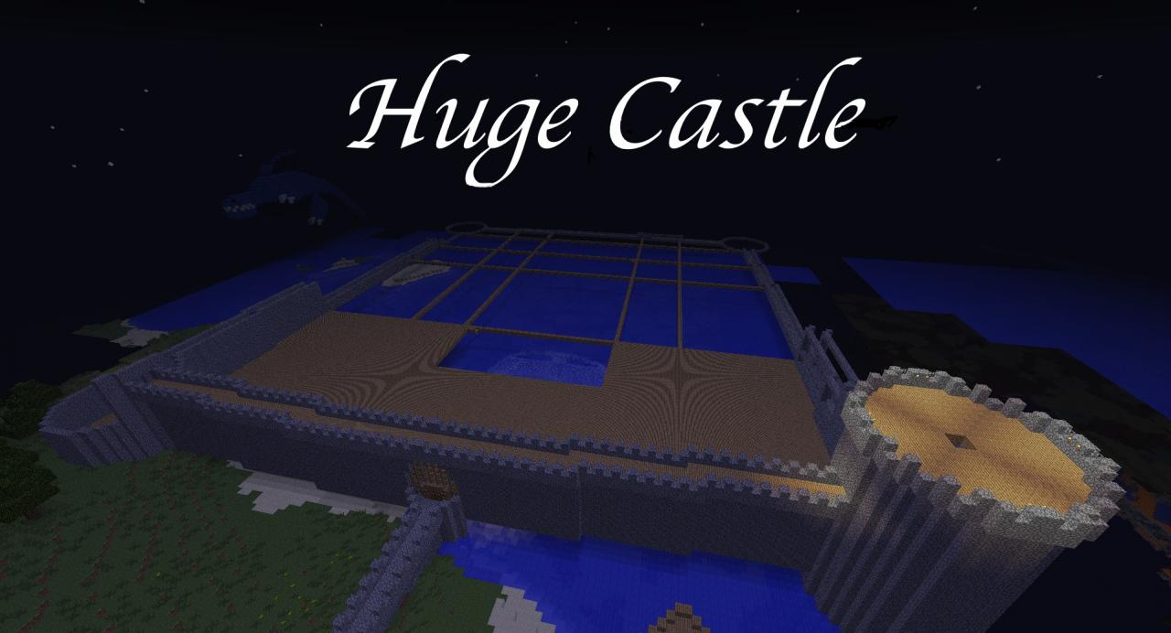 Small & Giant Castle & Water Base Minecraft Map