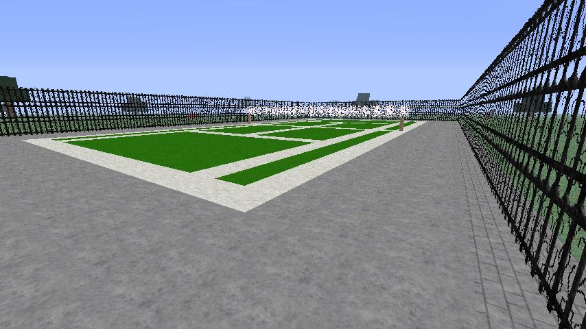 Mini-Build | Tennis Court Minecraft Map