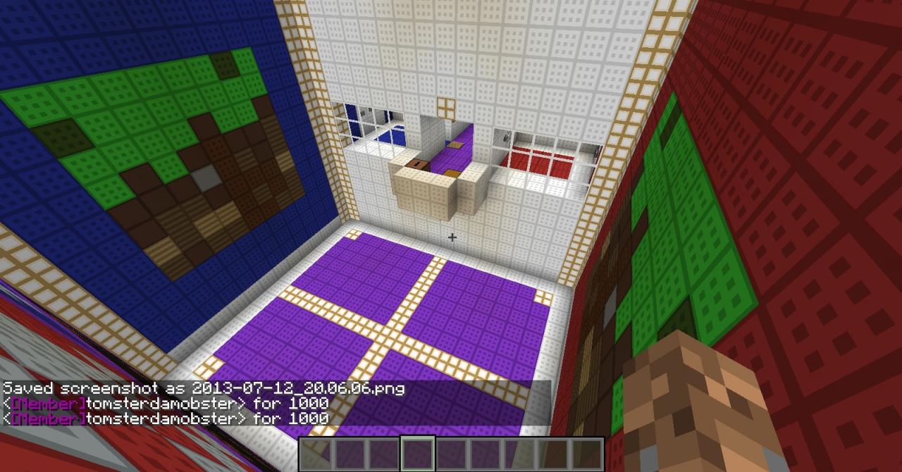 Stone, Paper, Shears! Minecraft Map