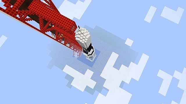 Saturn 5 with Skylab Minecraft Map