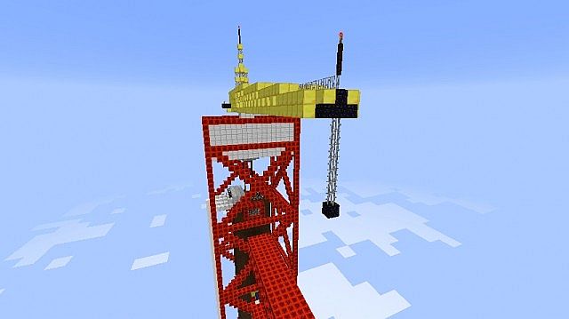 Saturn 5 with Skylab Minecraft Map