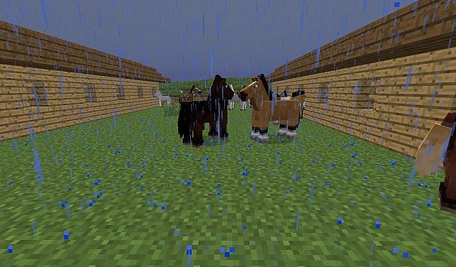 Large Horse Stable Minecraft Map