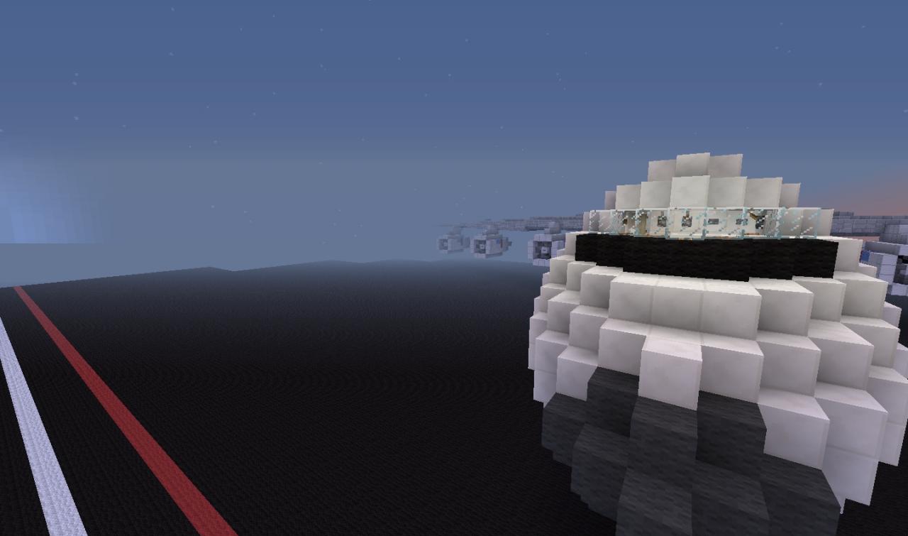 [Airplane] Antonov AN-225 AN225 Minecraft Map