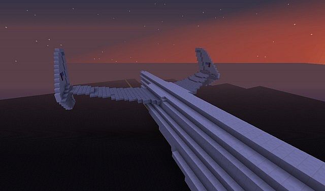 [Airplane] Antonov AN-225 AN225 Minecraft Map