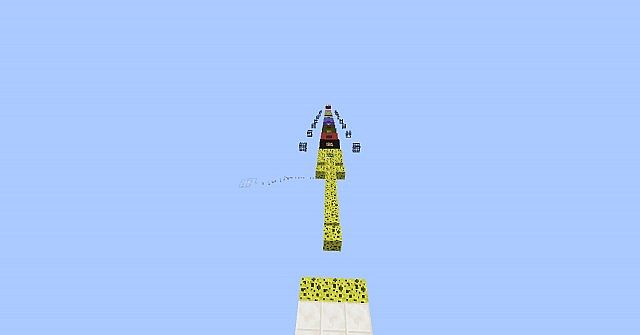 Map jump spawner tytry 4 lvl Minecraft Map