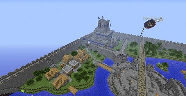 Castle wars! Minecraft Map