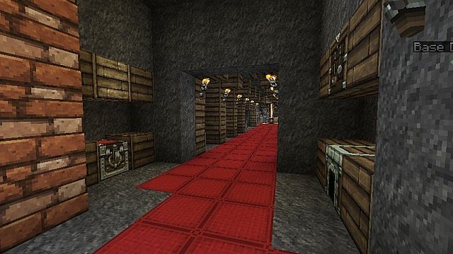 Underground Hall-Styled Survival Base: "Market" - 1.6.2 Minecraft Map