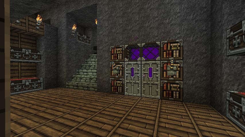 Underground Hall-Styled Survival Base: "Market" - 1.6.2 Minecraft Map