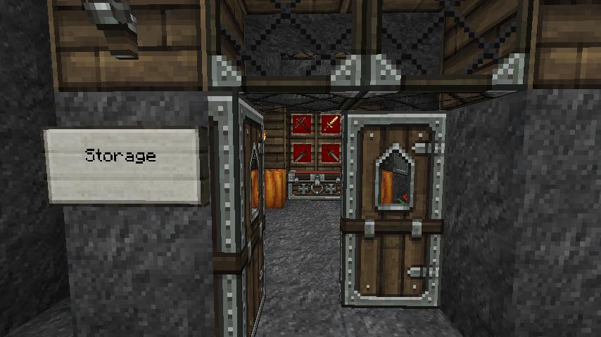 Underground Hall-Styled Survival Base: "Market" - 1.6.2 Minecraft Map