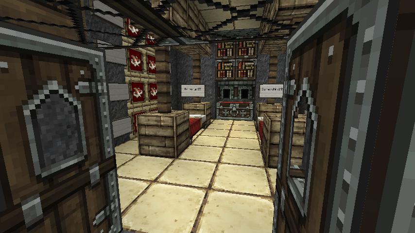 Underground Hall-Styled Survival Base: "Market" - 1.6.2 Minecraft Map