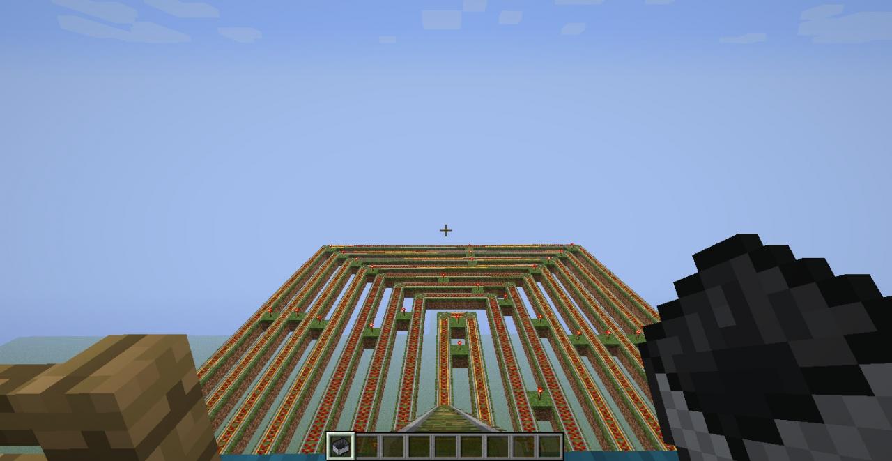 The breaker of minecart Minecraft Map