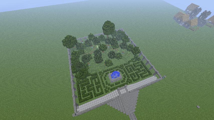 Forested LandScape Minecraft Map