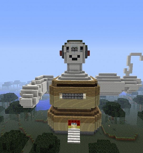 Robotic House Minecraft Map