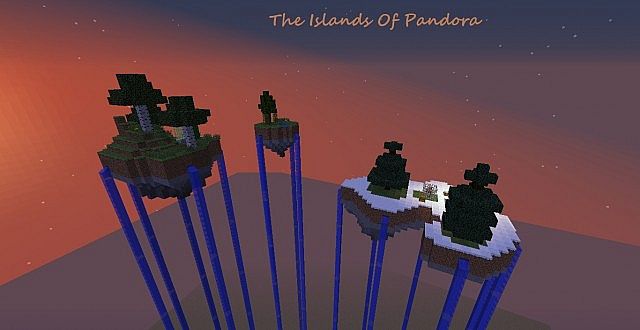 The Islands Of Pandora Minecraft Map