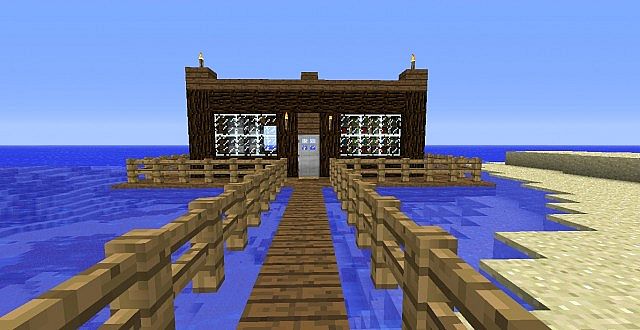 Stilt house Minecraft Project