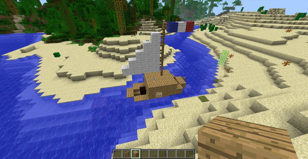 Sailboat Minecraft Map