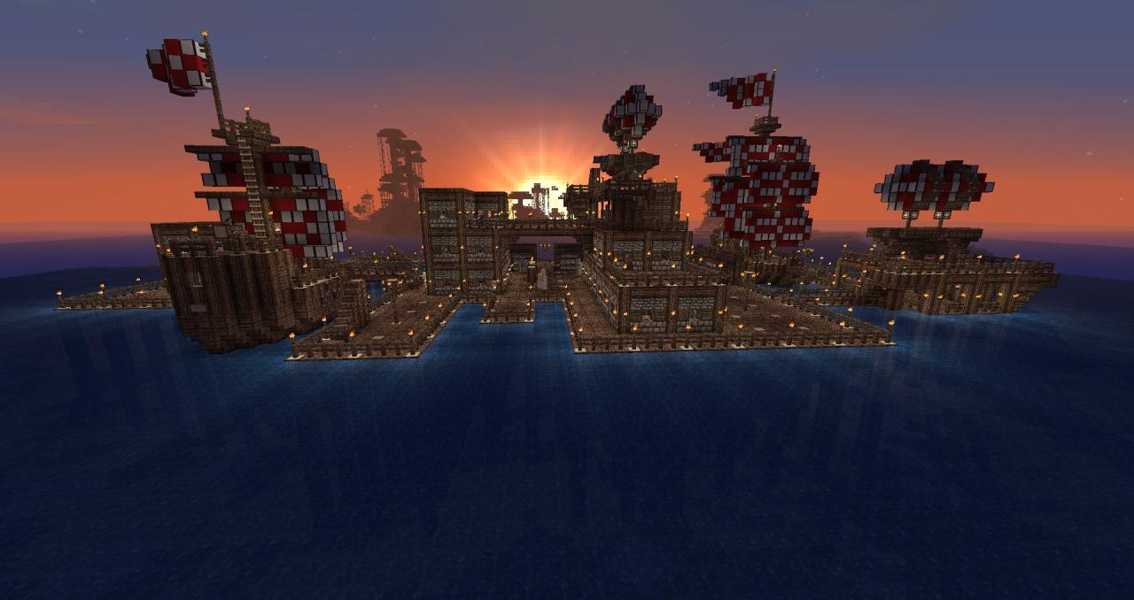 custom ruins and villages Minecraft Map