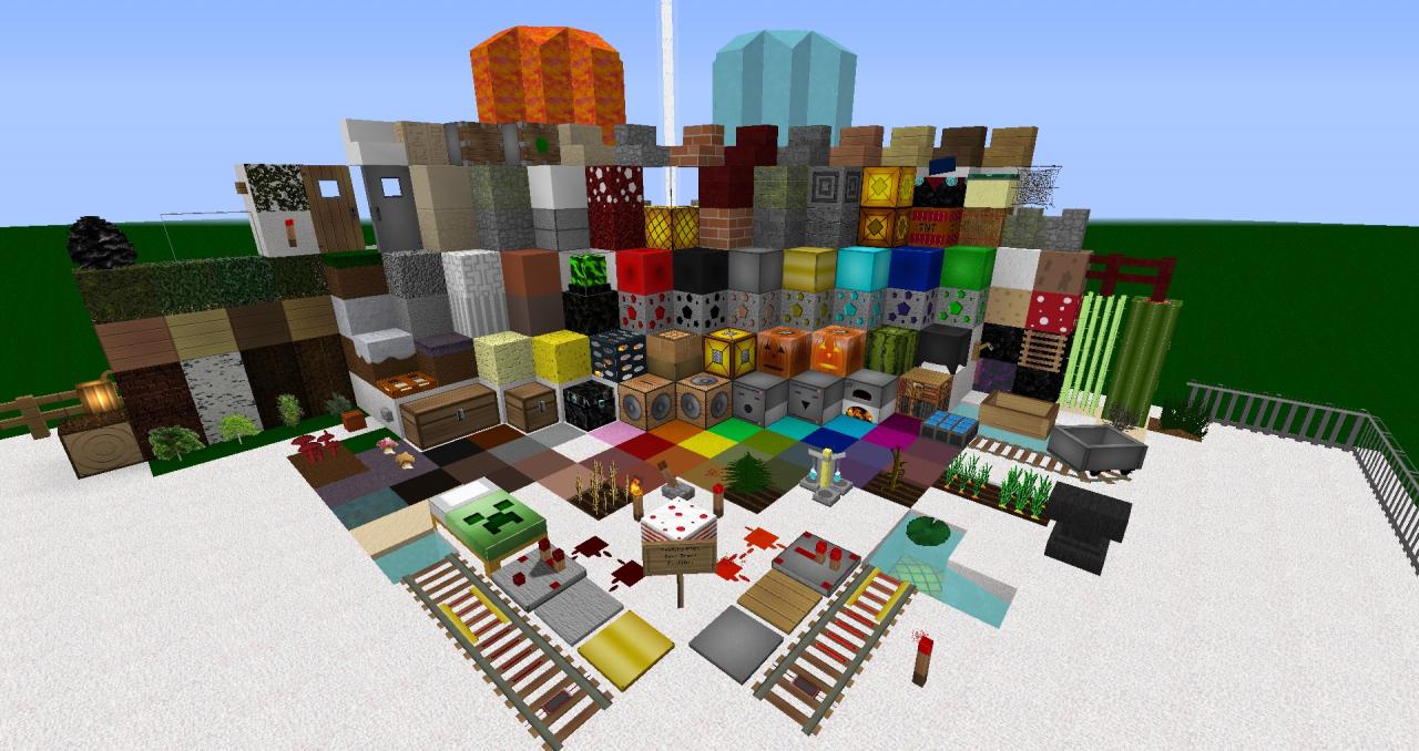 Redimenchion1.6 x64(new version) Minecraft Texture Pack