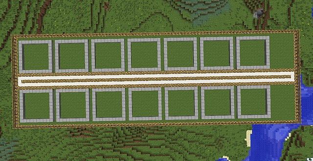 Basic Plots with Schematic Minecraft Map