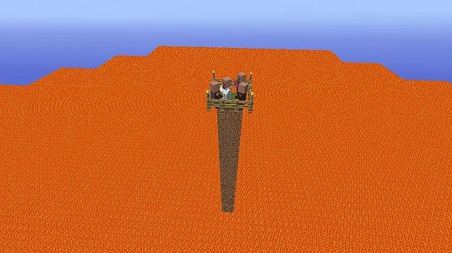 Lava Land Survival Minecraft Map