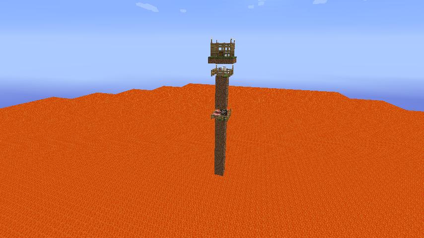 Lava Land Survival Minecraft Map