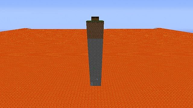 Pillar Survival Minecraft Map