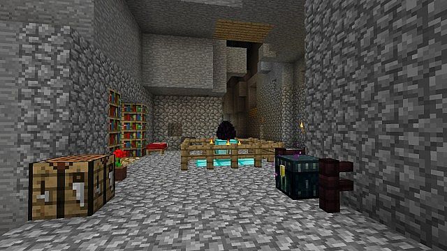 Living In A Cave Minecraft Map