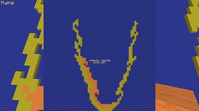 Flaming Skeleton Minecraft Map