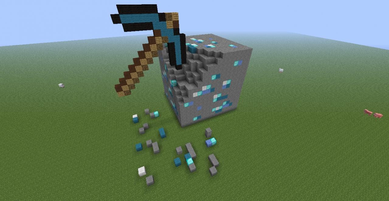 Mining Diamond Minecraft Map