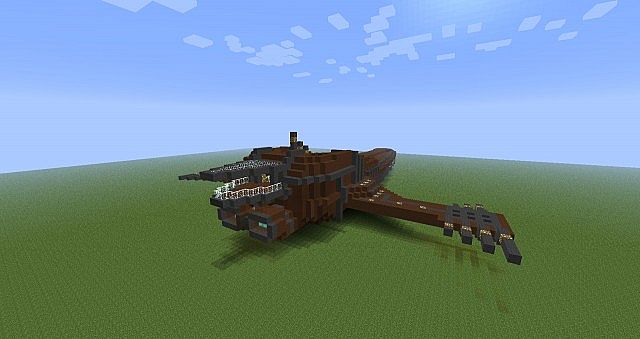 SpaceShip Minecraft Map
