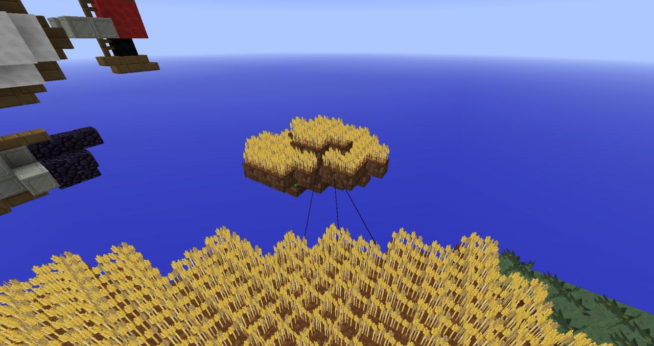 floating farm Minecraft Map