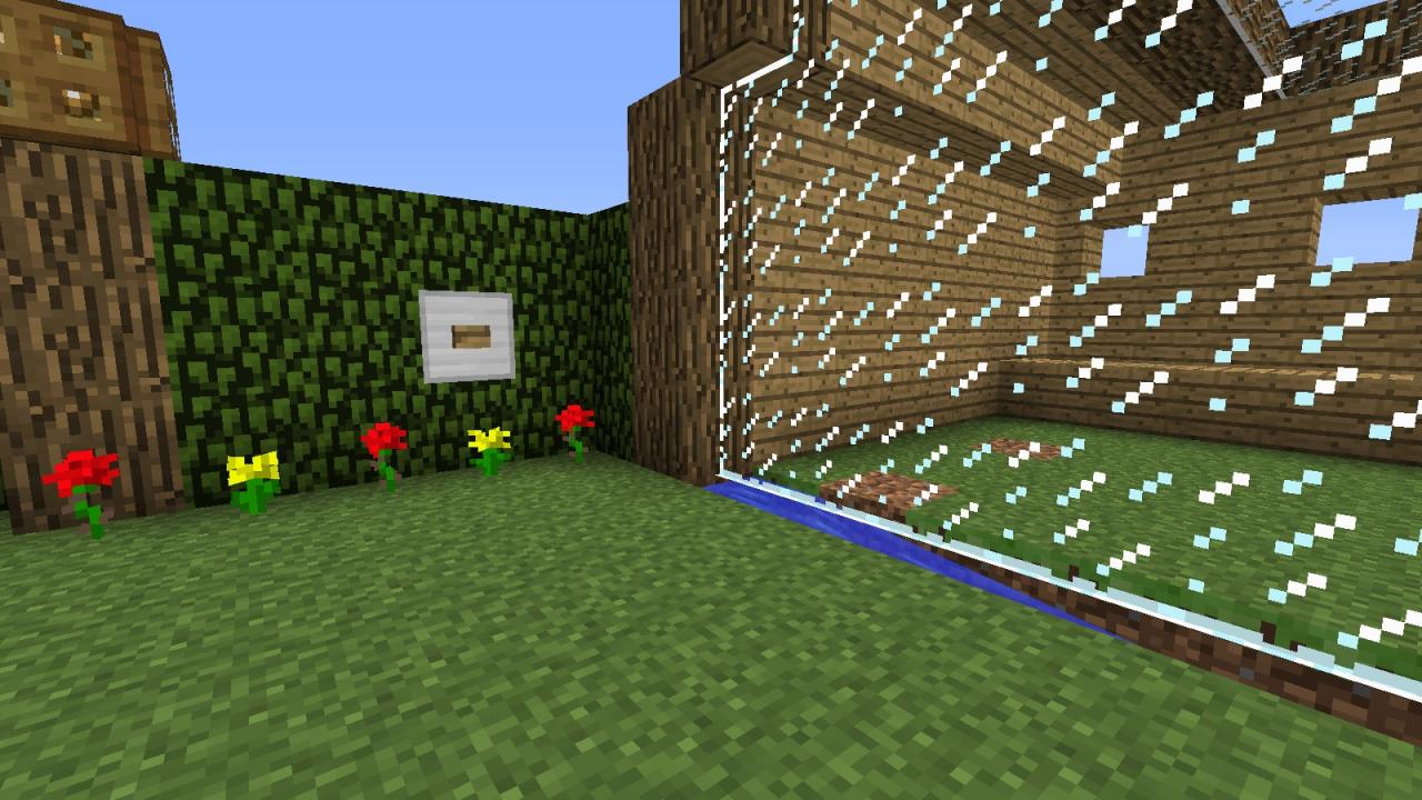 Automatic Seed/Flowers farm Minecraft Map