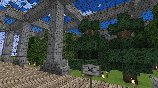 Tree Farm Minecraft Map